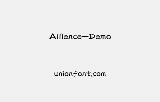Allience-Demo | 优字网