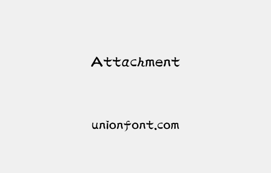 Attachment | 优字网