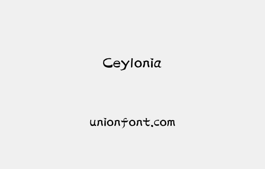 Ceylonia | 优字网