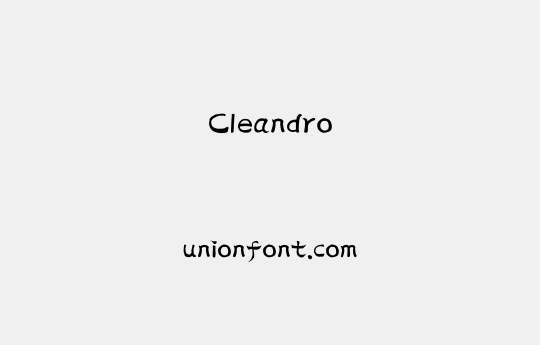 Cleandro | 优字网