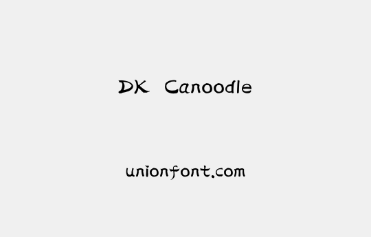 DK Canoodle | 优字网