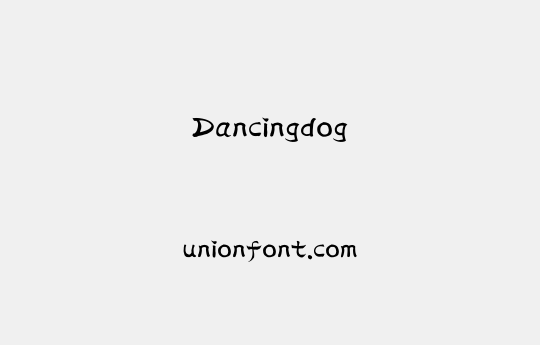 Dancingdog | 优字网