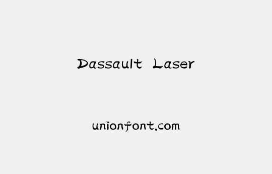 Dassault Laser | 优字网