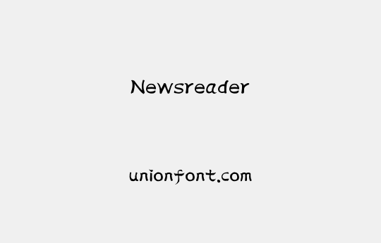 Newsreader | 优字网