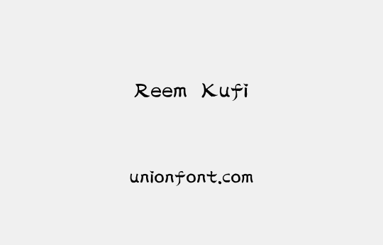Reem Kufi | 优字网