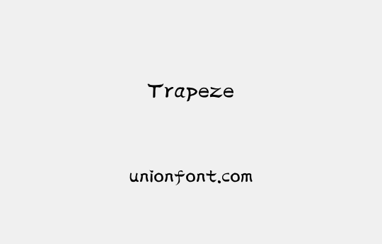 Trapeze | 优字网